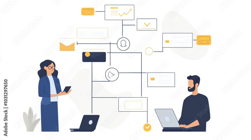 A flowchart representing the different stages of claim status, with ...