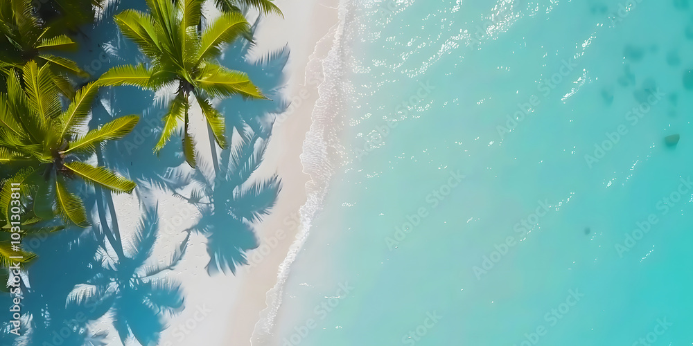Photography of Breathtaking Top View of a Tropical Island Paradise and ...