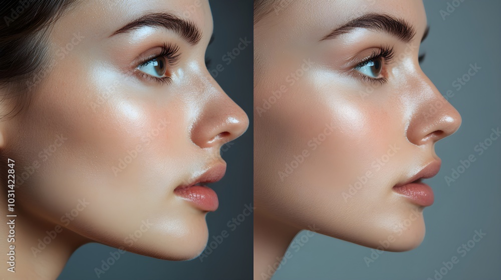 Article comparing non-surgical nose job results with rhinoplasty ...