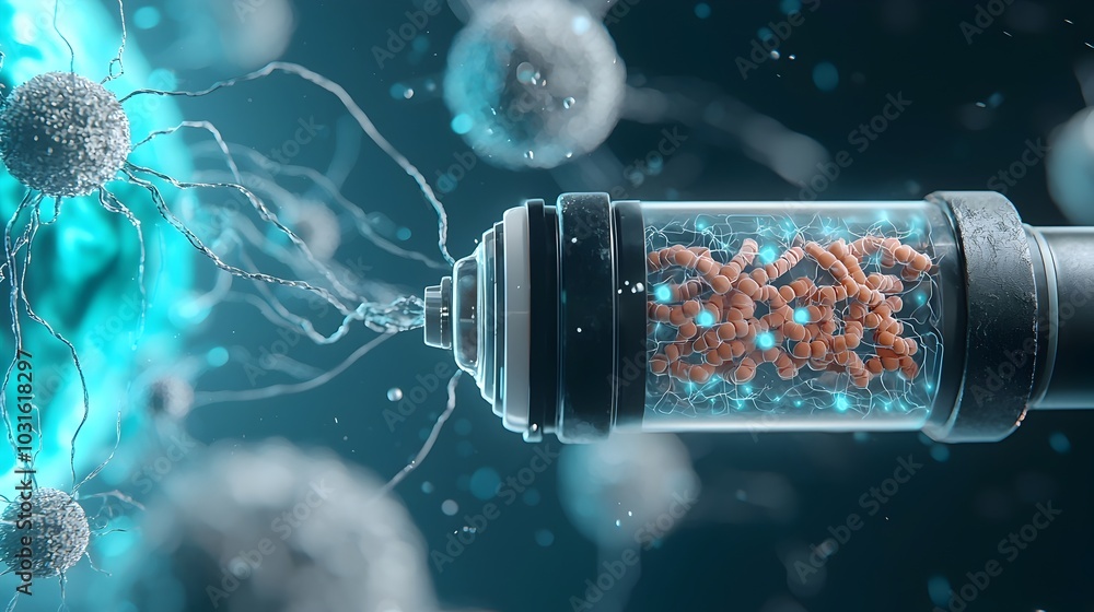 Conceptual metaphor depicting a battery like structure representing the ...