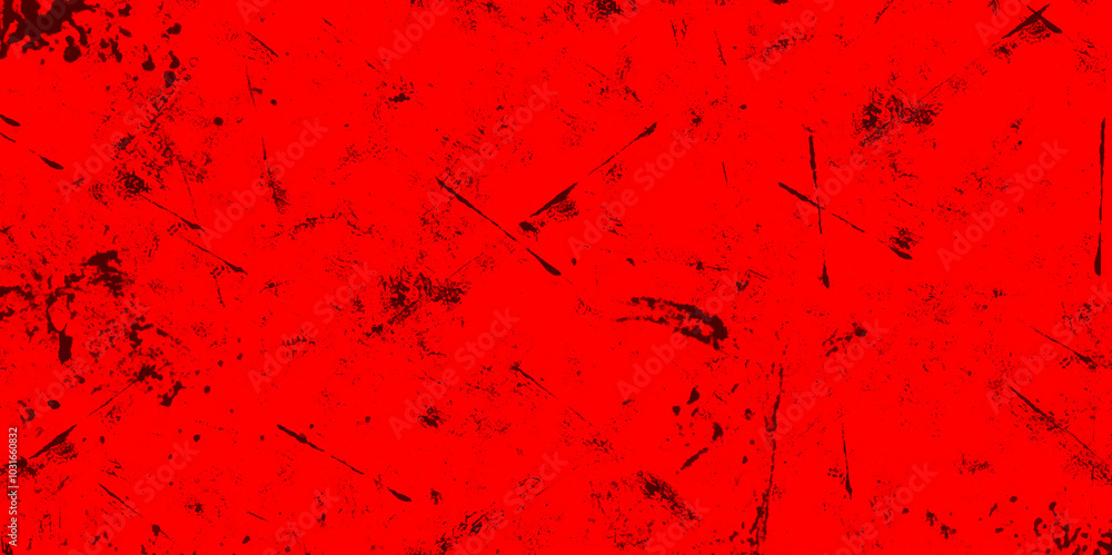 Grunge red and black crack paper texture design. Grunge surface wall ...