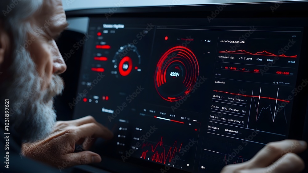 Fleet Management Dashboard Displaying Real Time GPS Sensor Data from Delivery Vehicles for ...