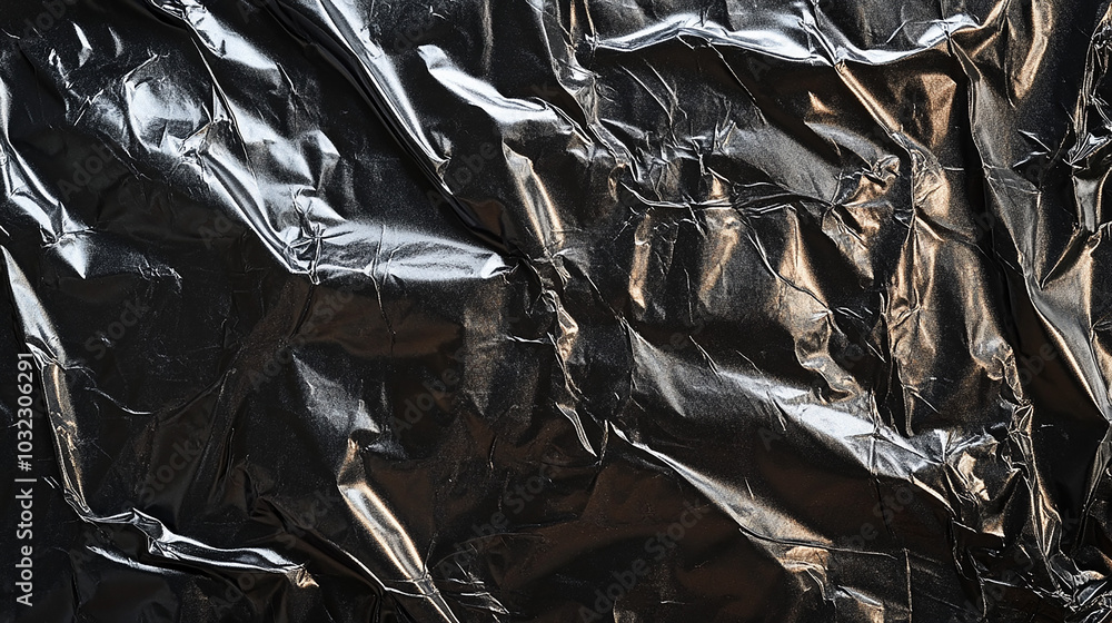 Realistic Plastic Texture Overlay Plastic Wrap with Shadow Overlay ...