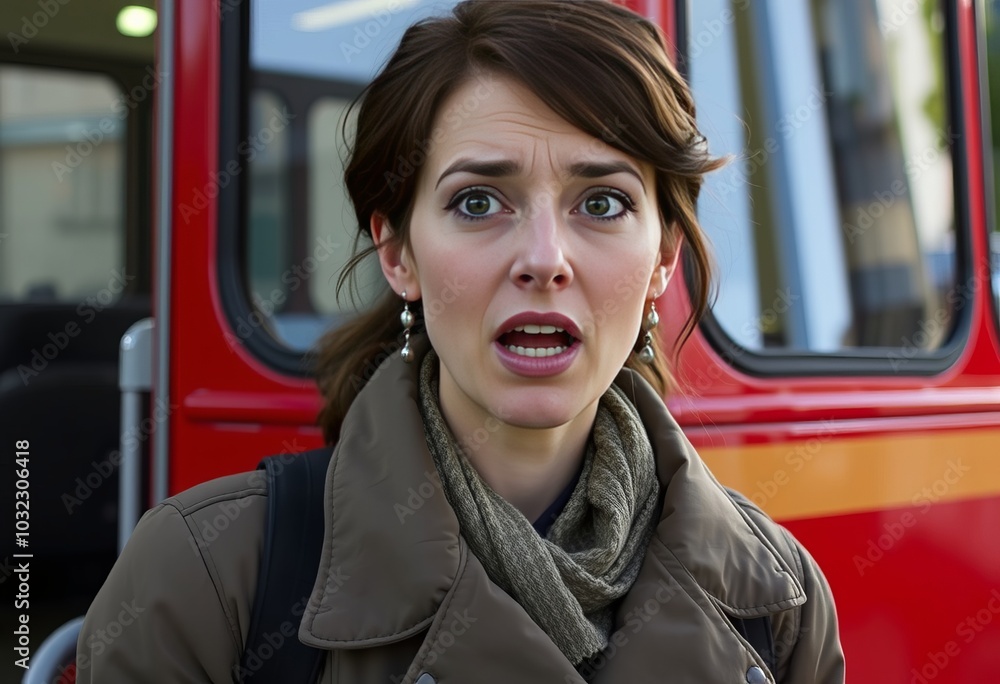 Mid Speech Caught mid sentence her expression animated with the Stock ...