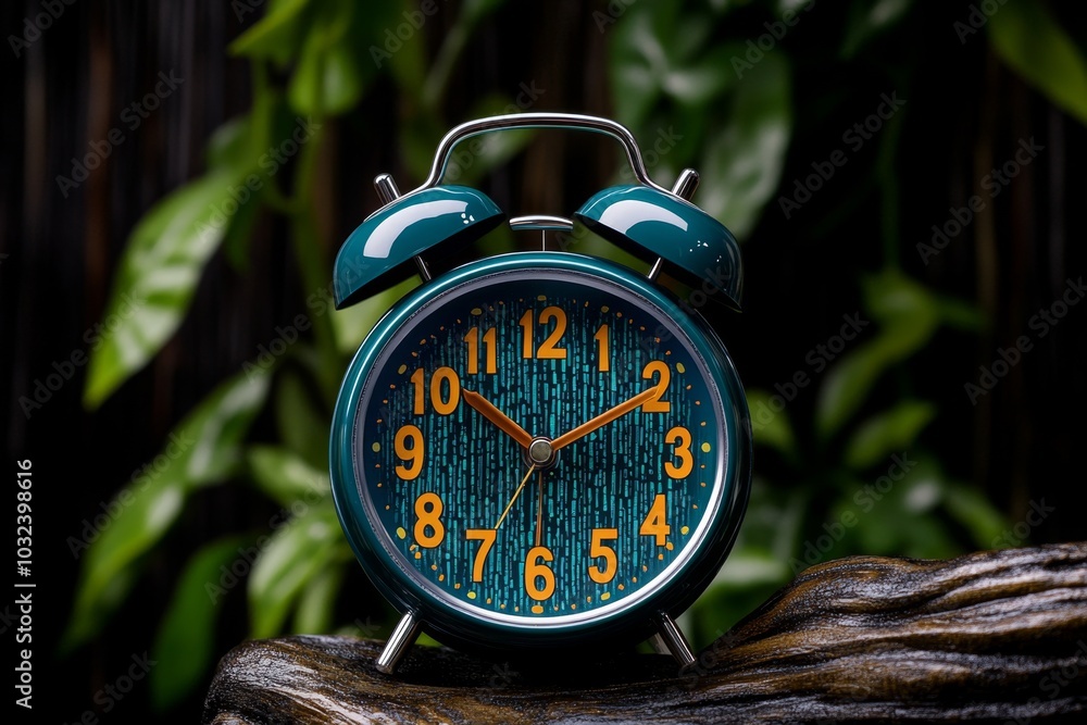 Pixel art alarm clock ringing, with animated numbers flashing Stock ...