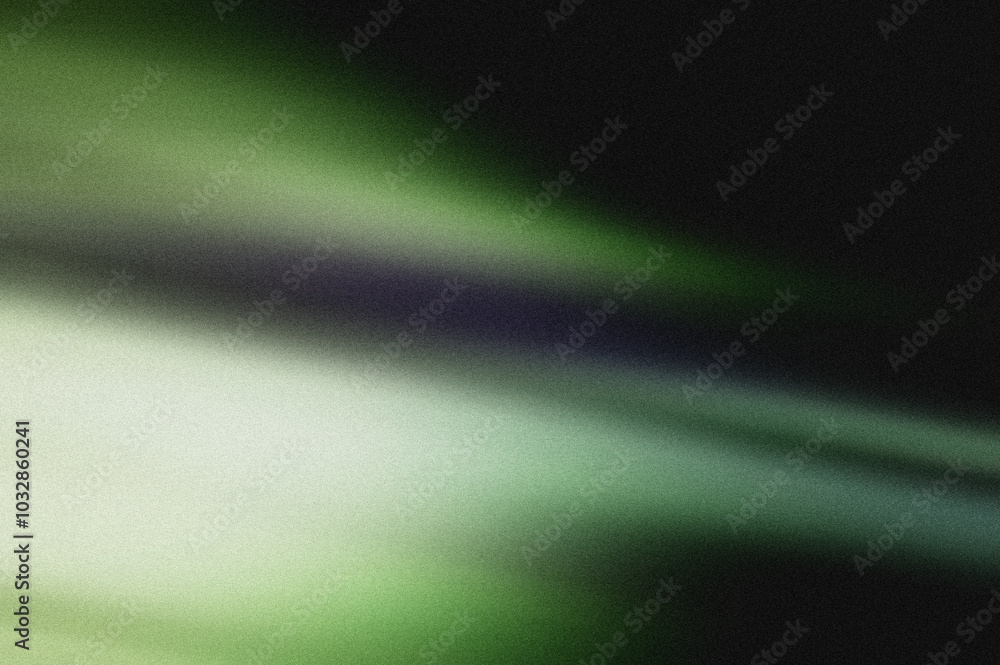 Vintage green motion blur abstract light leak overlay background with a ...