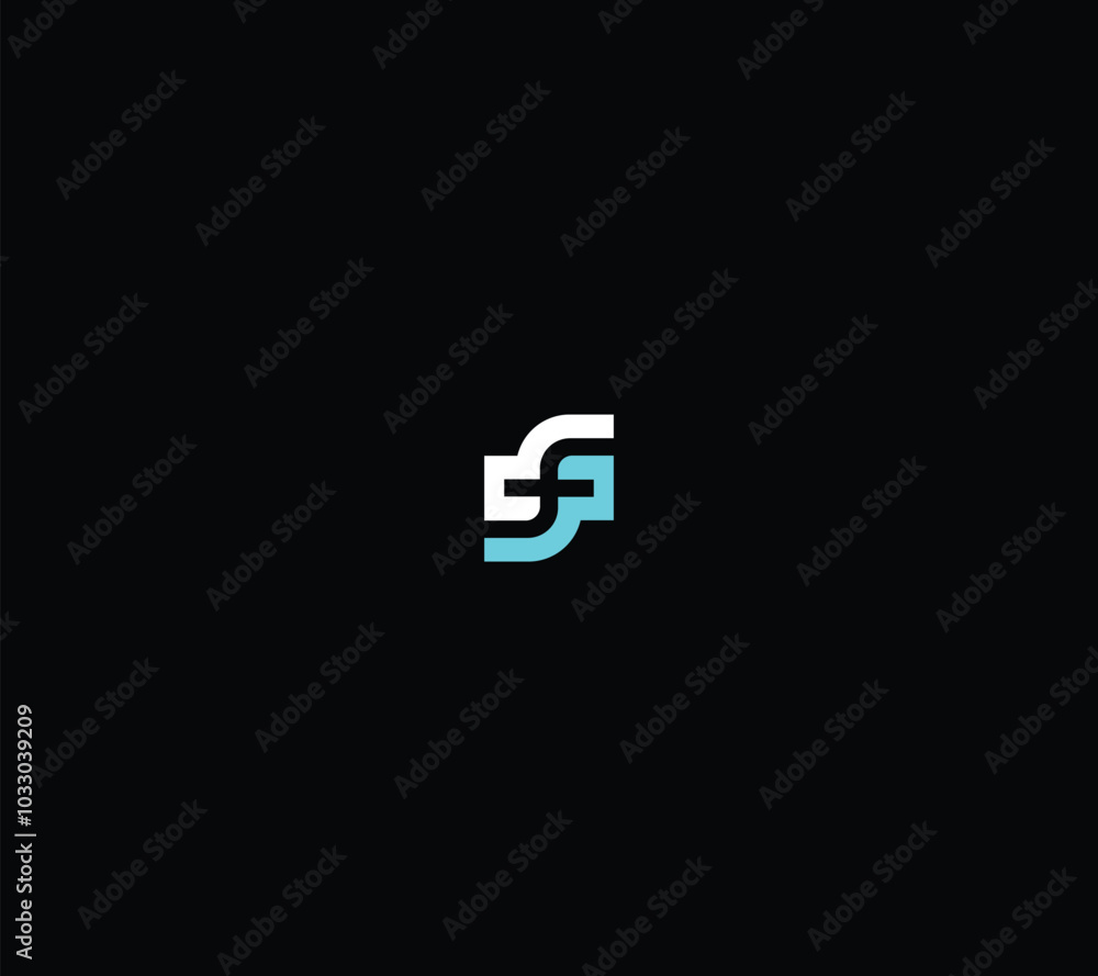 DFP letter design for logo and icon. DFP typography for technology ...