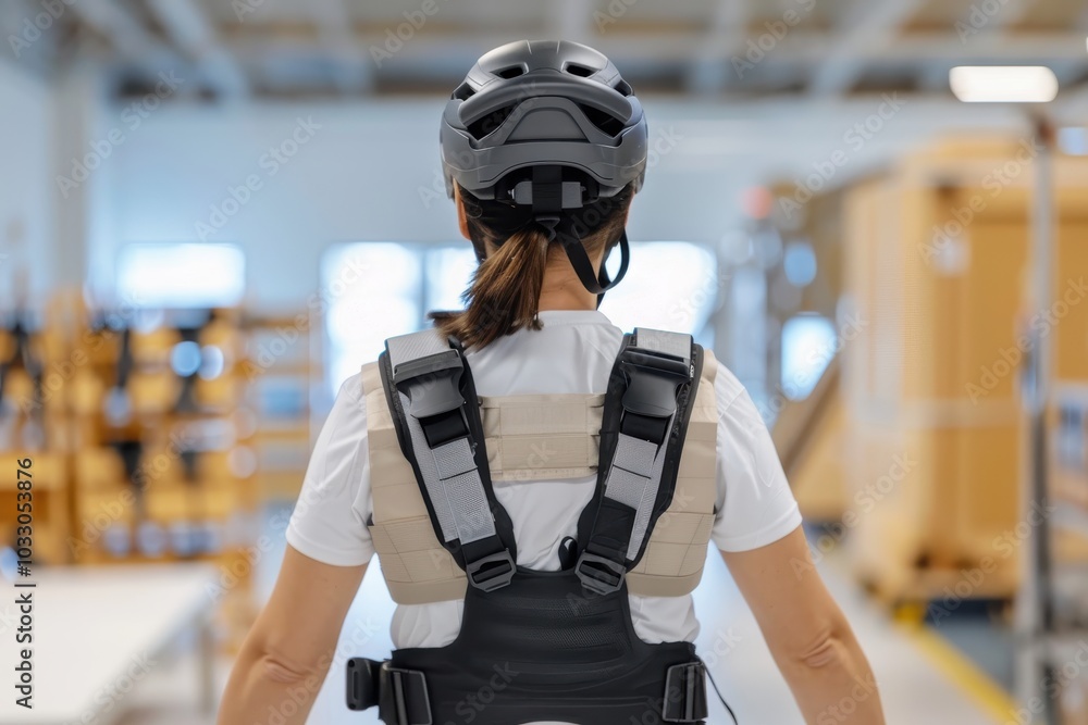 Individual demonstrating enhanced physical capabilities through ...