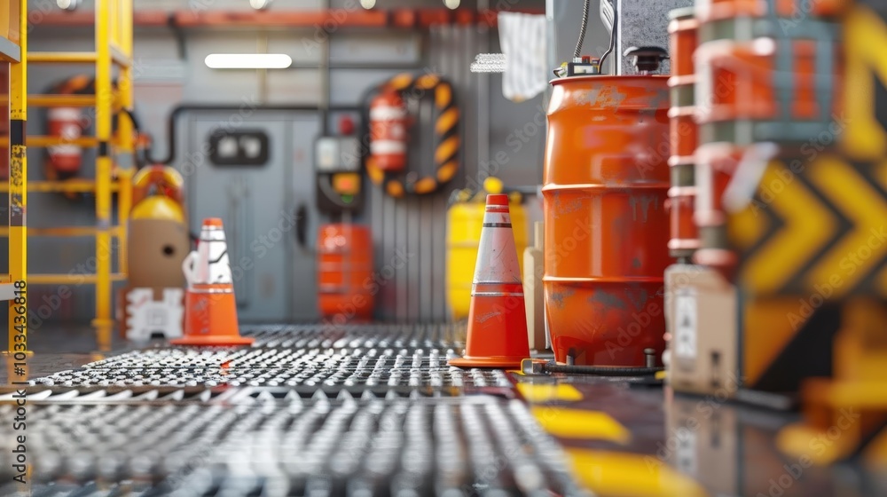 Craft lifelike 3D models of hazardous work environments, highlighting ...