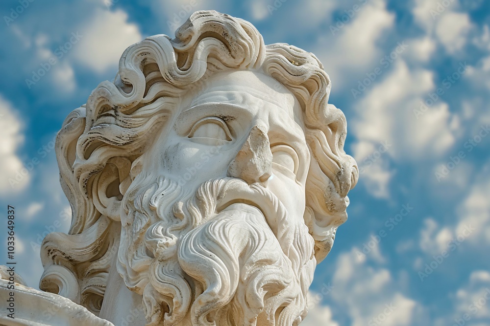 The Statue of Zeus at Olympia, one of the Seven Wonders of the Ancient ...