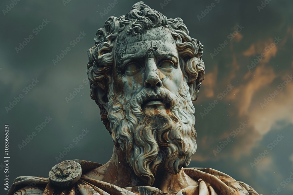 The Statue of Zeus at Olympia, one of the Seven Wonders of the Ancient ...