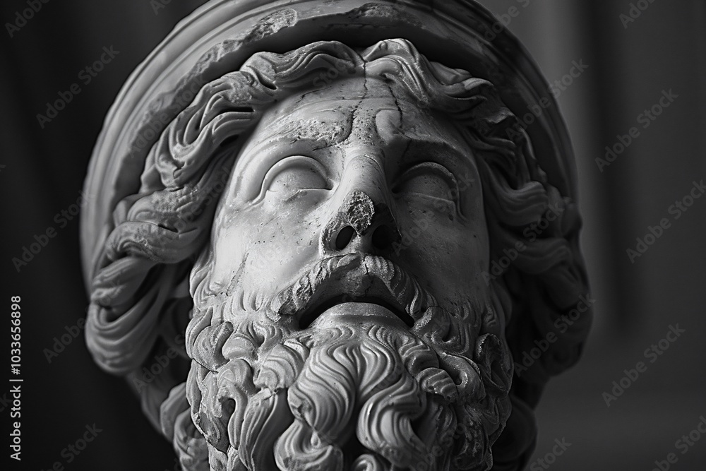 The Statue of Zeus at Olympia, one of the Seven Wonders of the Ancient ...