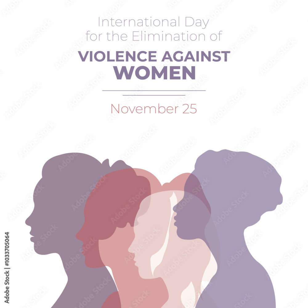 International Day for the Elimination of Violence Against Women.Banner ...