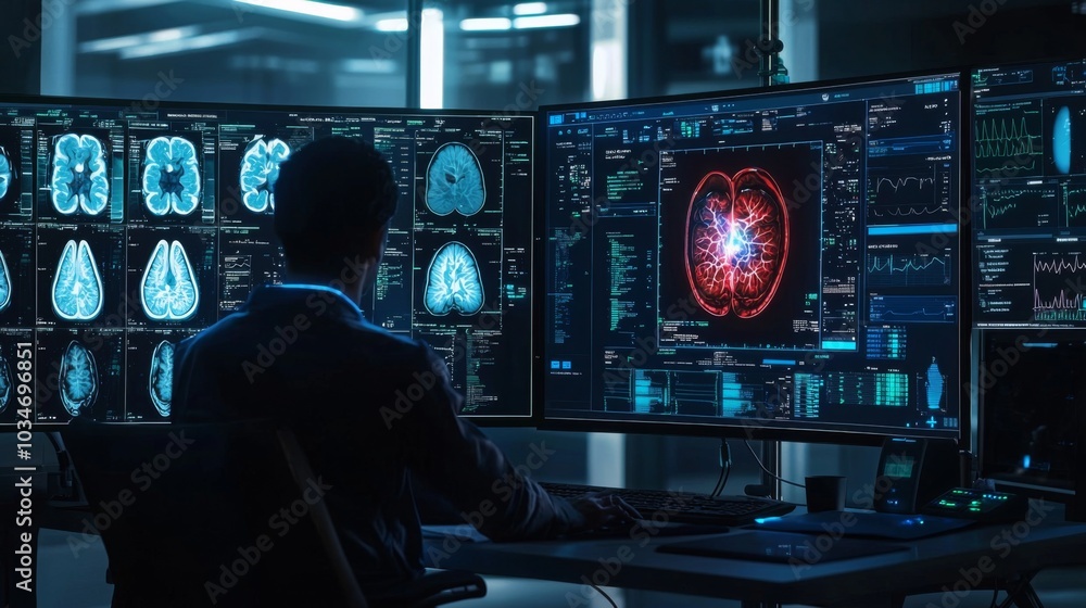 Artificial Intelligence in Medical Imaging: A radiologist using AI ...