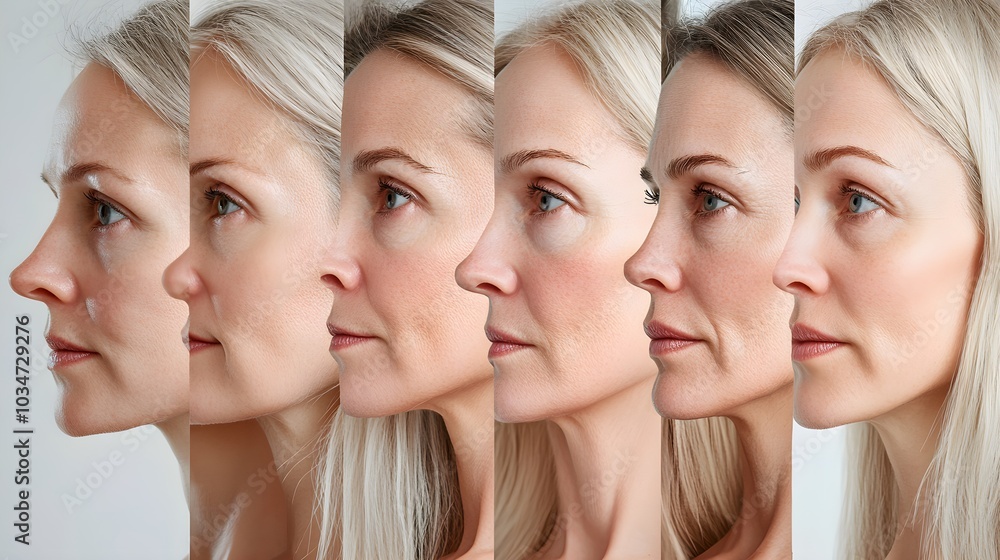 Visual infographic explaining how facelifts reduce sagging skin, remove ...