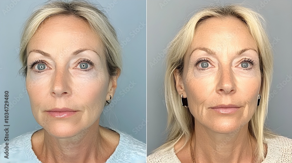Facelift journey testimonial with clear before-and-after visuals ...