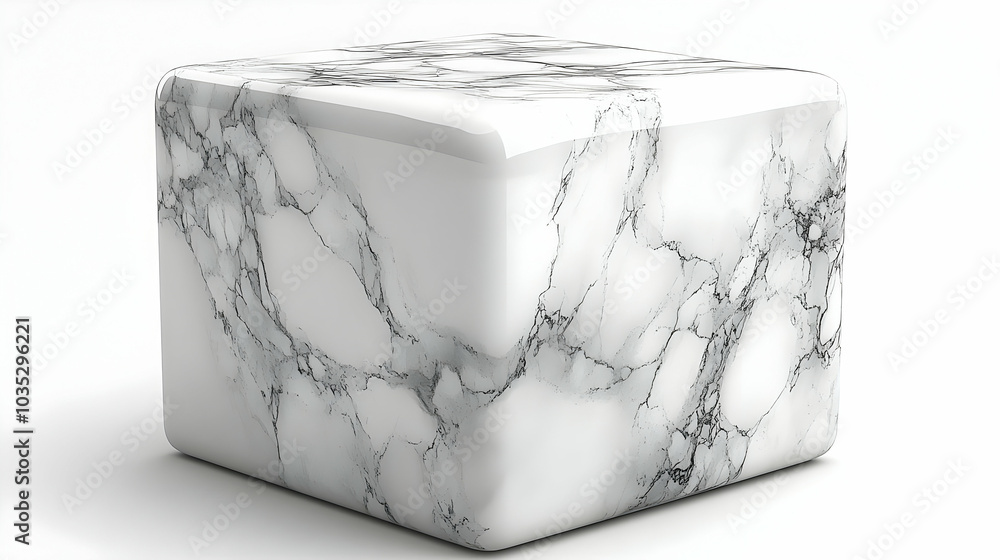 Marble Cube 3D Model: Perfect for Interior Design and Product Mockups ...