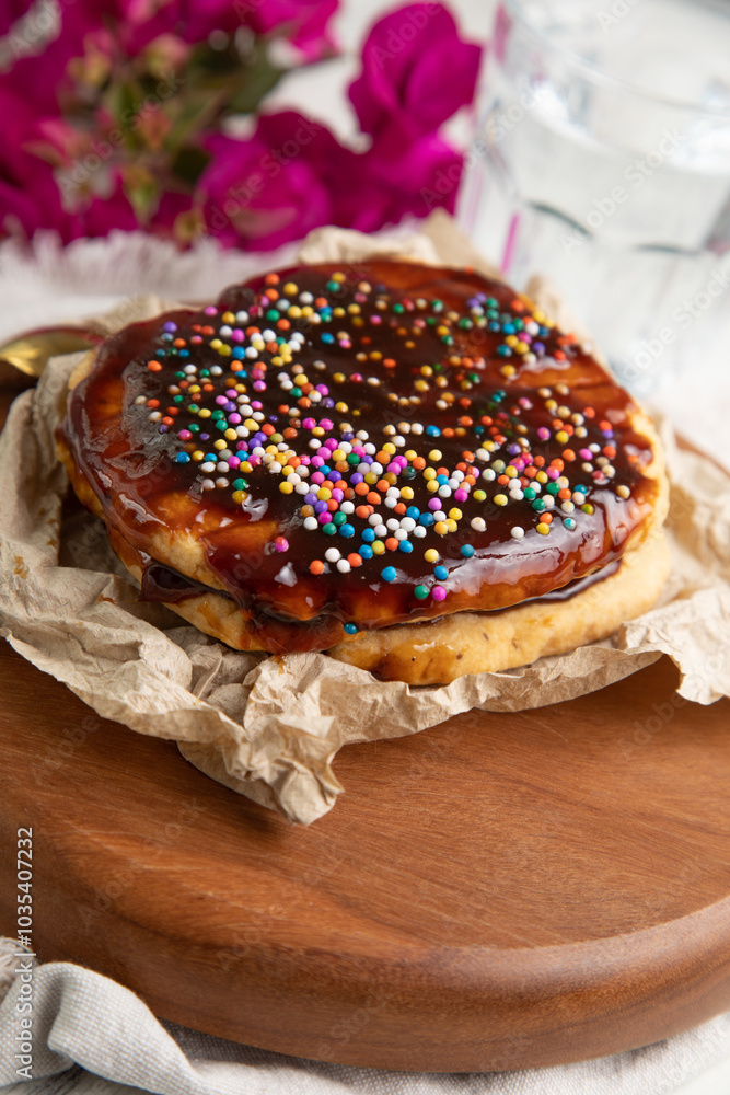 Turron de Dona pepa traditional peruvian dessert peru sweet food Stock ...