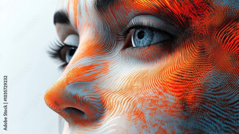 intricate background exploring the complexities of digital ethics with ...