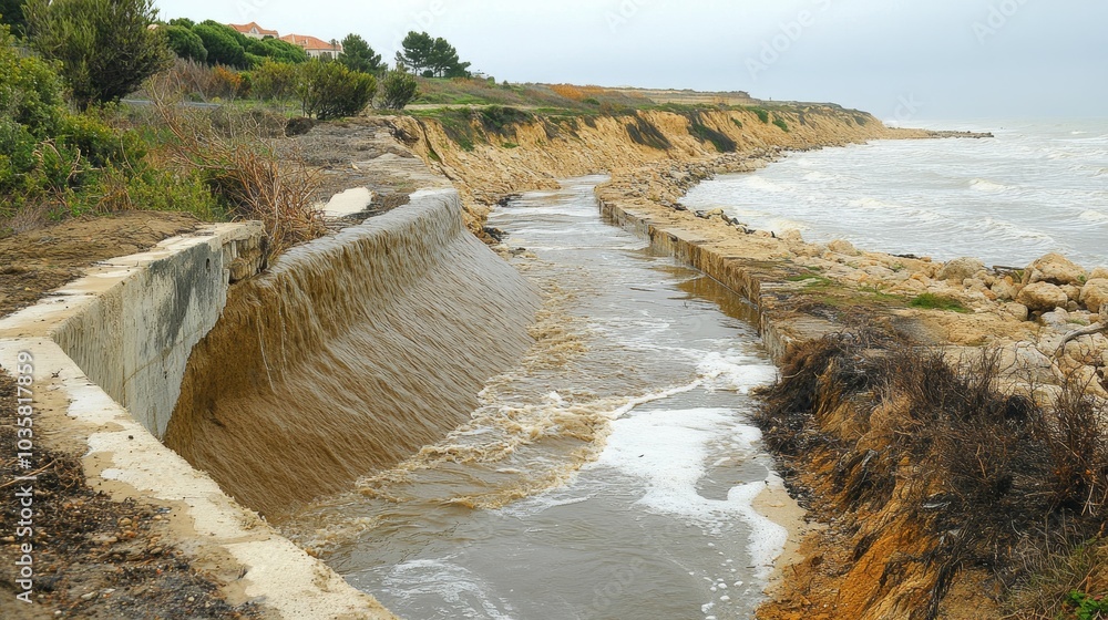 Coastal erosion prevention techniques integrating natural barriers and ...