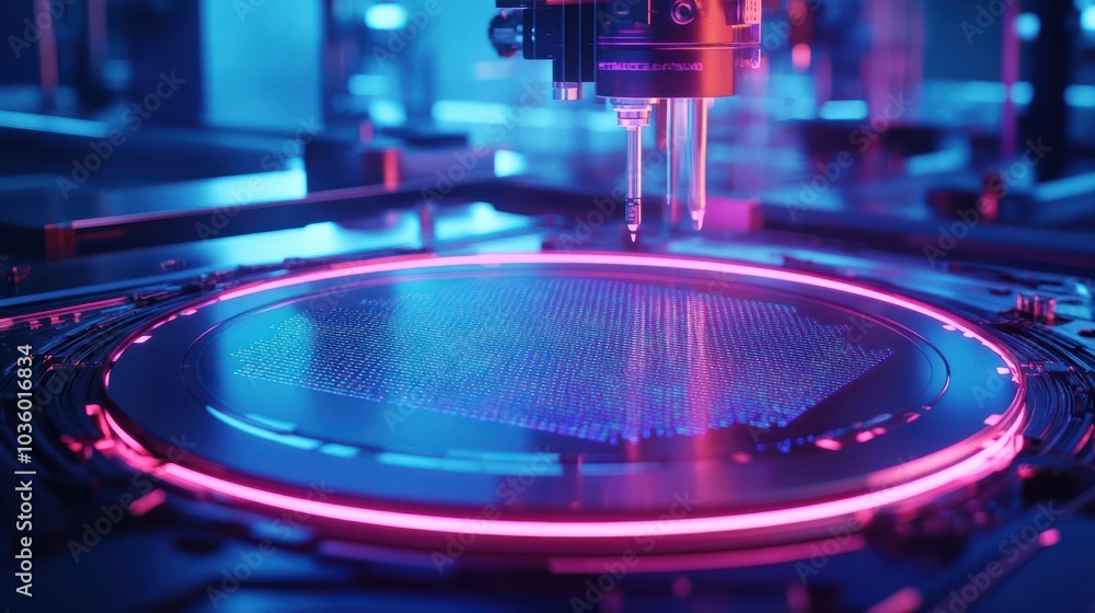 Extreme ultraviolet lithography (EUV) process in AI chip manufacturing ...