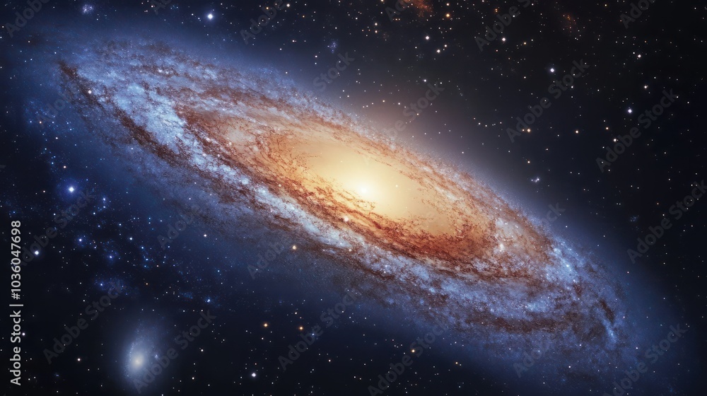 Galaxy_High_resolution_Space_background Stock Photo | Adobe Stock