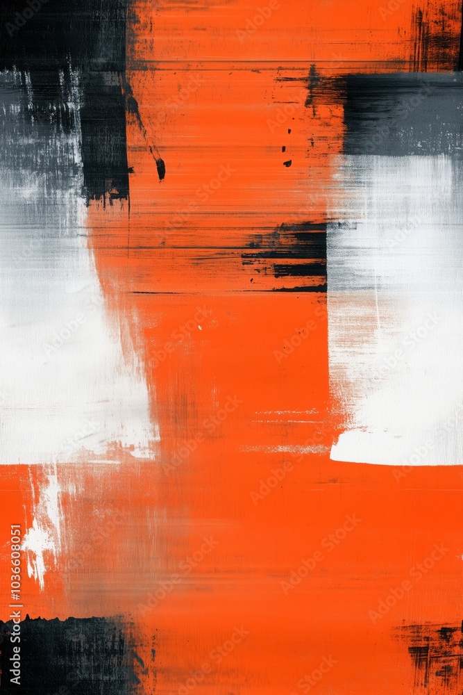 Distressed orange overlay with a random tile pattern and gradient ...