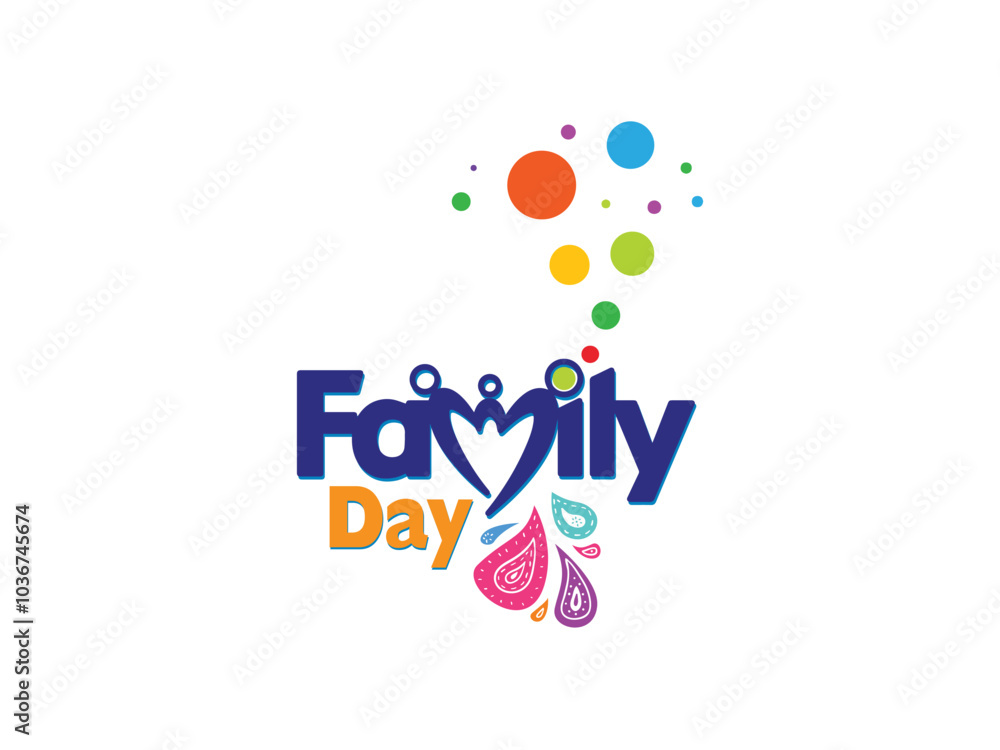 Isolated vector illustration logo of Picnic, Day-out, Family Day, Fun ...
