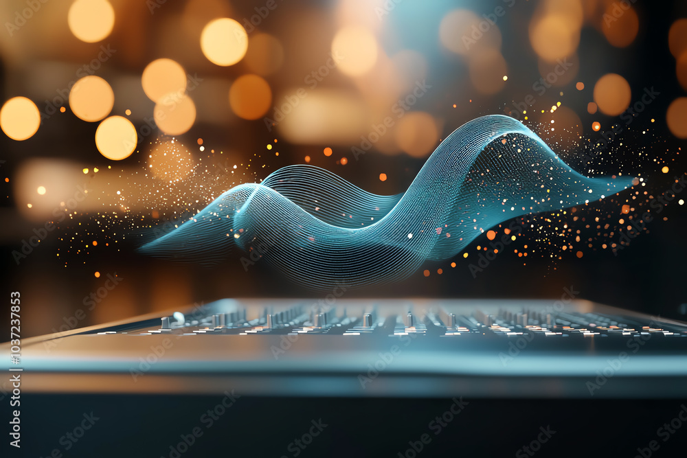 Exploring the harmony of technology and sound a dynamic visualization ...