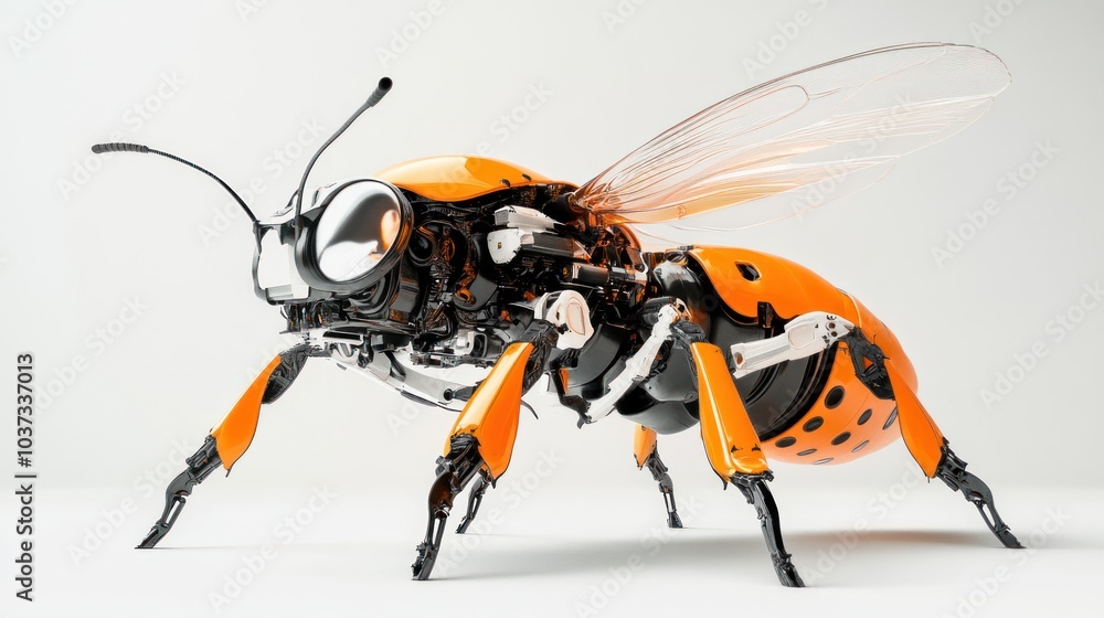 Robotic insects with swarm technology, designed for complex tasks in ...