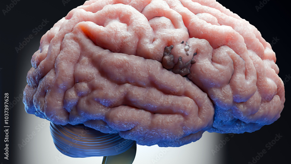 Human brain nervous system anatomy, neural cancer, Sebaceous bulb ...