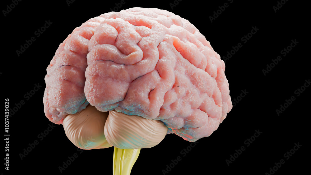 Human brain nervous system anatomy, medical diagram. medically accurate Anatomy Mind, Central ...