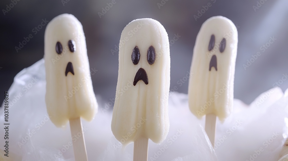 Ghostly Banana Pops are a delightful and spooky treat perfect for ...
