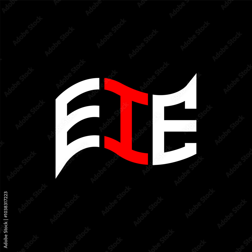 EIE logo design, EIE simple and modern logo. EIE luxurious alphabet ...