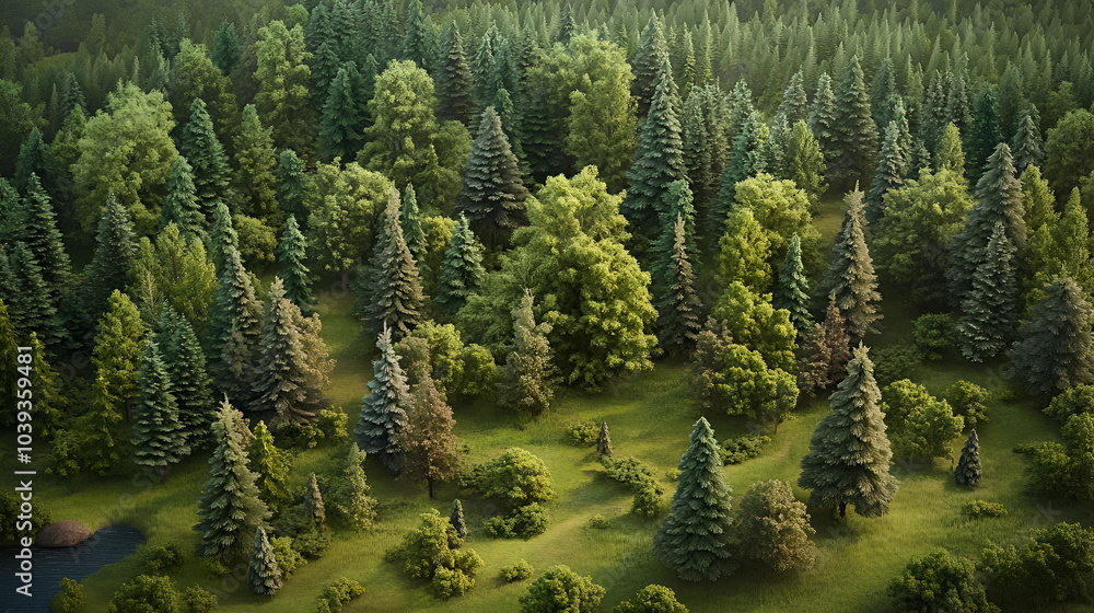 DnD Battlemap Forest Battlemap Dense and detailed forest map for gaming ...