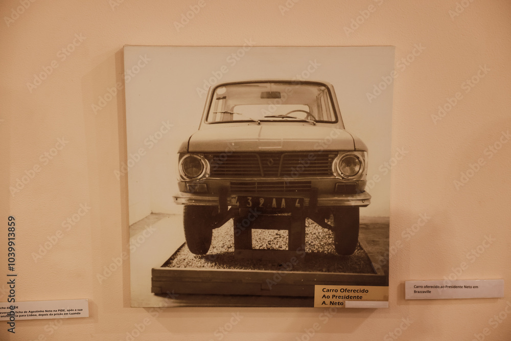 Luanda, Angola - May 17, 2024: The historic vehicle presented to ...