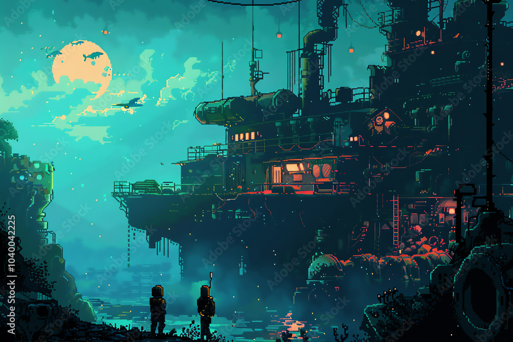 Ilustración de Stock Capture the secret agent navigating a mesmerizing ...