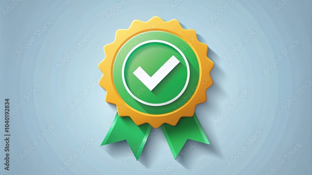 Premium Quality Certificate Badge Award Icon for Achievement and ...