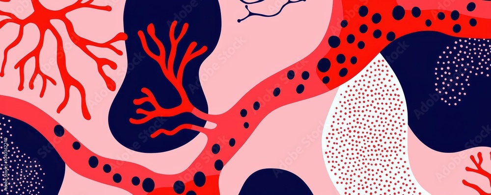 Illustration of different types of human tissues like muscle ...