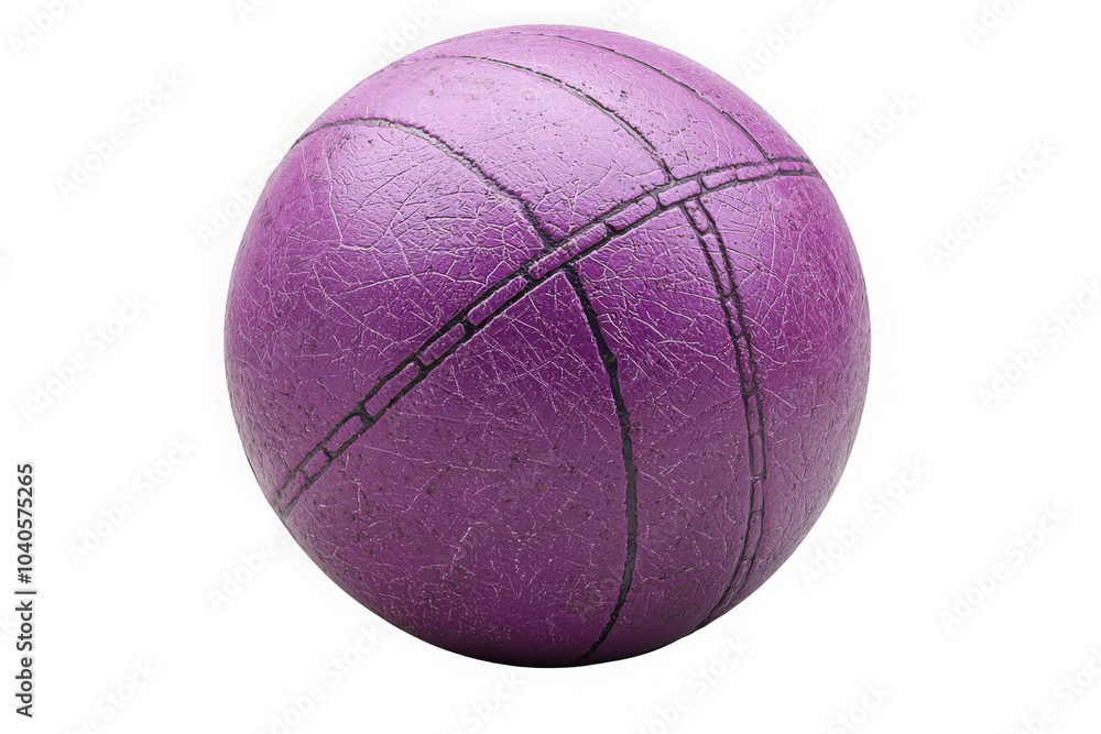 Purple Volleyball isolated on transparent background, png file, no ...