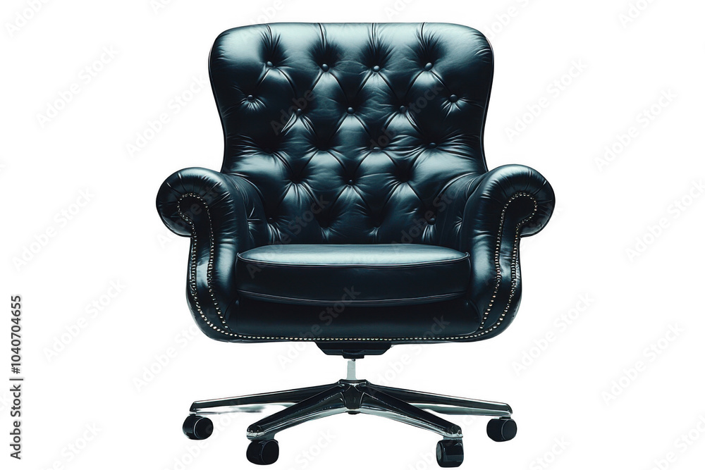 Green Office Chair Furniture isolated on transparent background, png ...