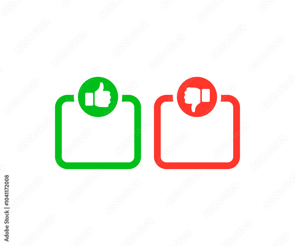 Simple pros and cons template with place for your content. Advantages ...