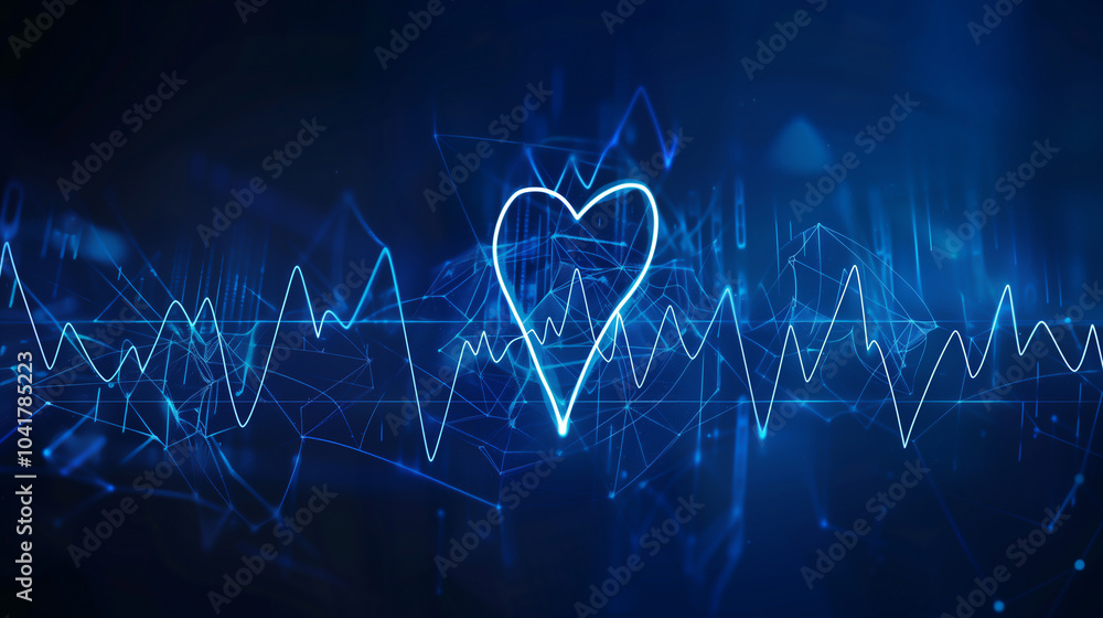 Audio soundwave scope signal as an abstract background depicting a ...