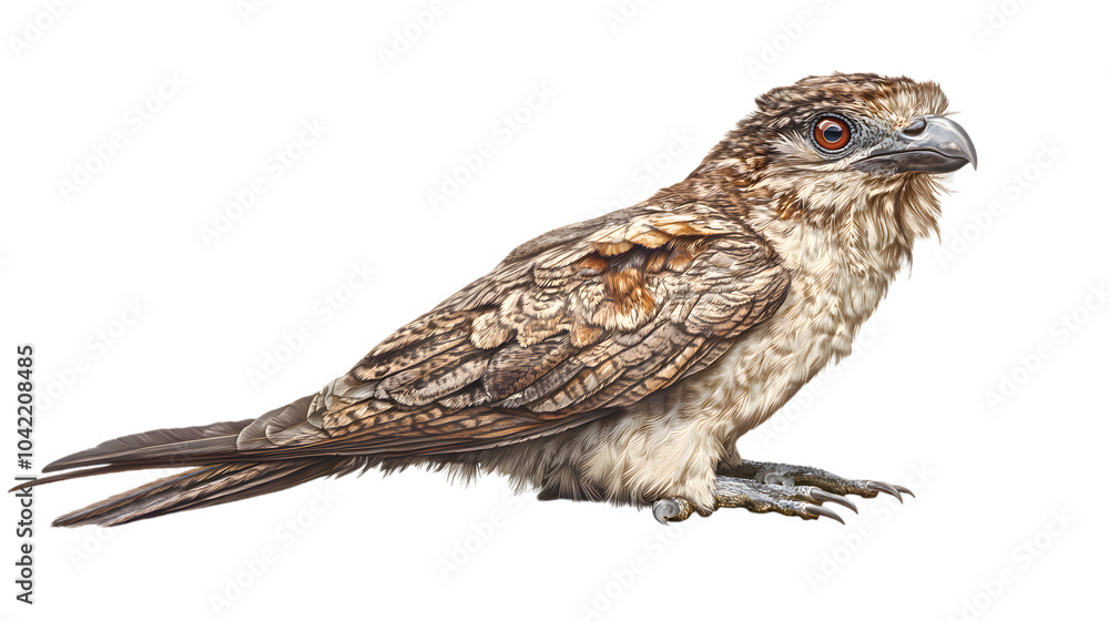 Common Potoo Bird on Transparent Background PNG, Photo Realistic ...