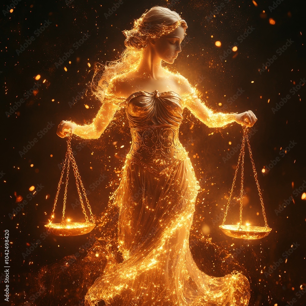 Balanza O libra como símbolo de la justicia. Stock Photo | Adobe Stock