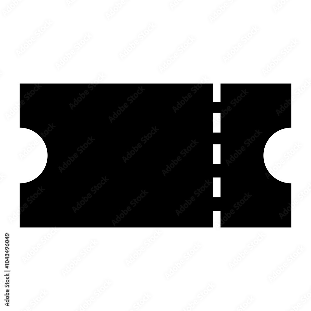 Voucher, ticket icon png sticker, simple flat design, transparent ...