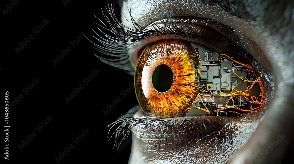 Detailed 3D cross section of the internal structure and pathways of the ...