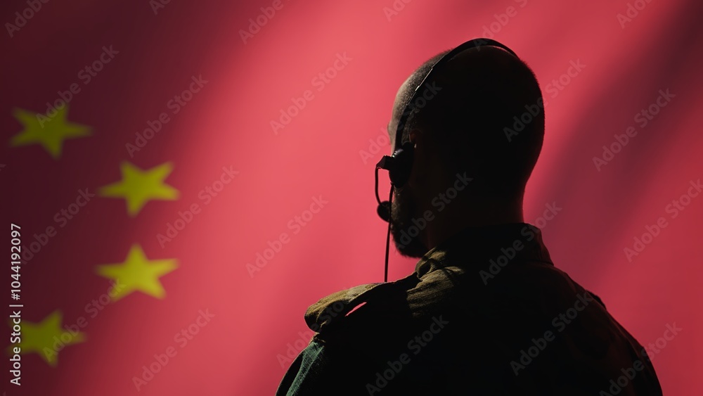 Military dispatcher working for Chinese Communist Party providing informations for troops using ...