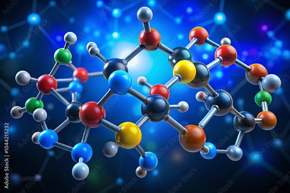 Niaprazine Molecule 3D Model - Sedative Hypnotic Drug Structural ...