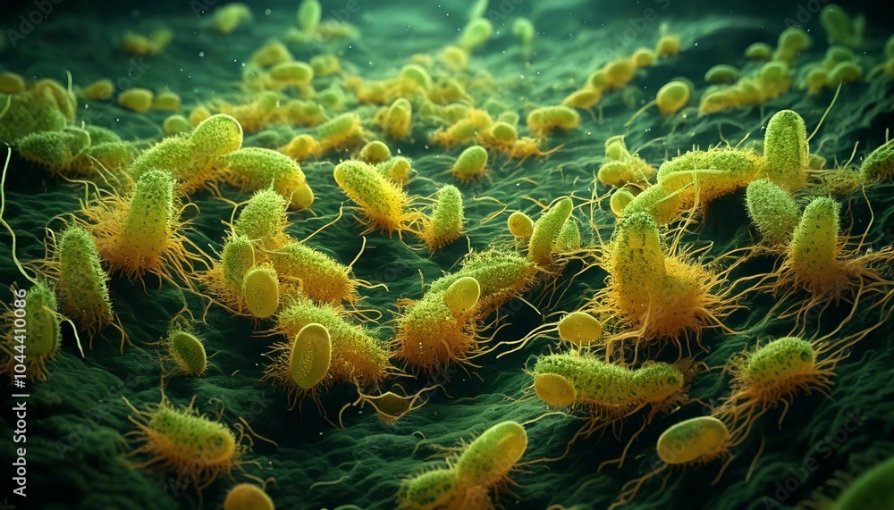 Generative Ai Stagnant Water Bacteria It Is A Scanning Electron 8572